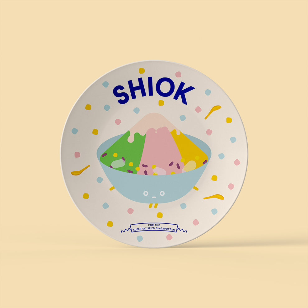 8" Plate – Shiok – the little dröm store