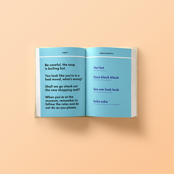 Singlish VS English Book – the little dröm store